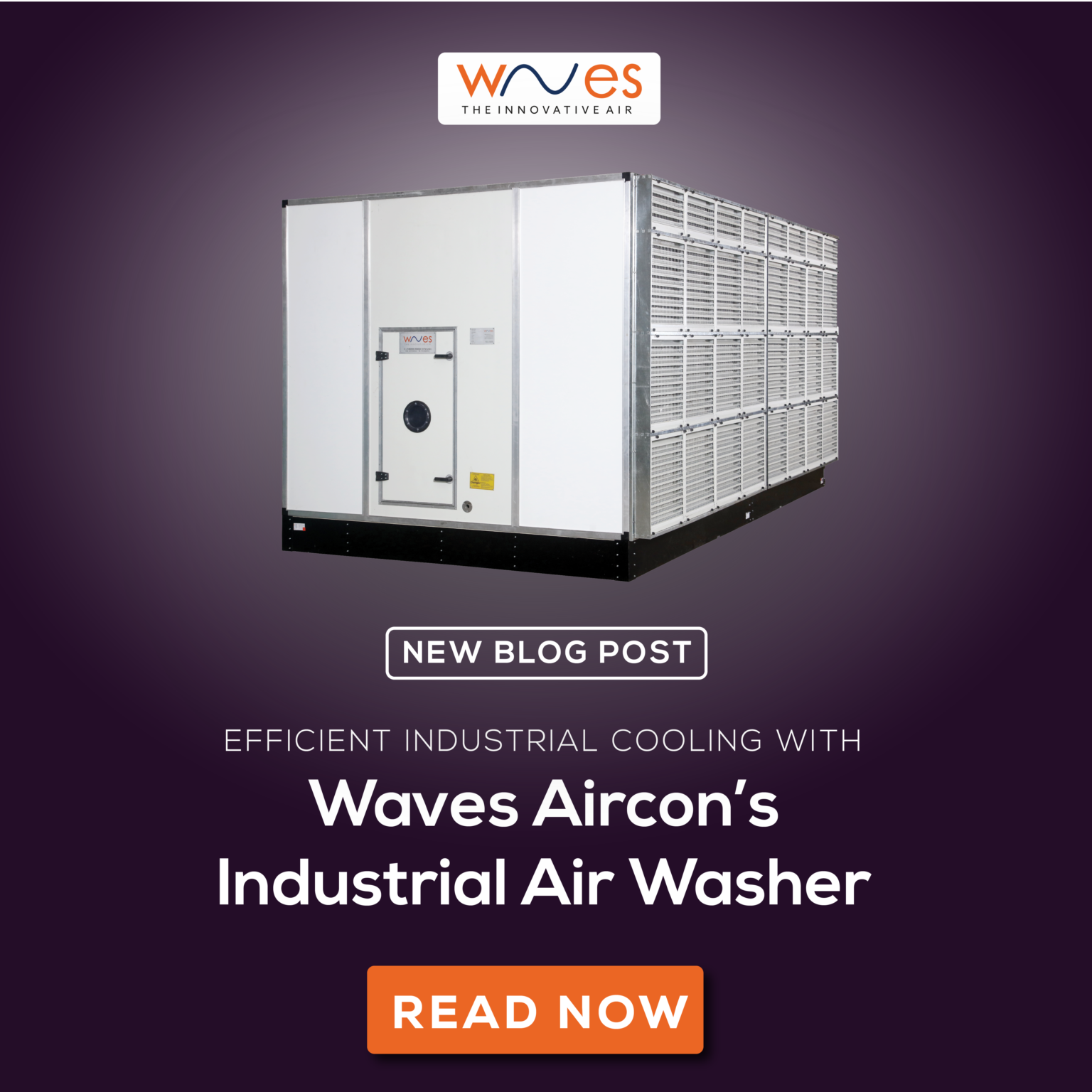 Efficient Industrial Cooling with Waves Aircon’s Industrial Air Washer